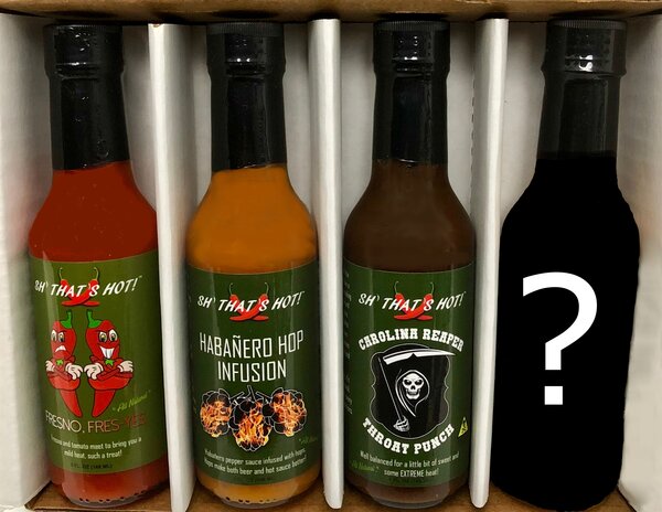 Sh Thats Hot Mild To Wild Hot Sauce 4 Pack Discounts For Veterans Va Employees And
