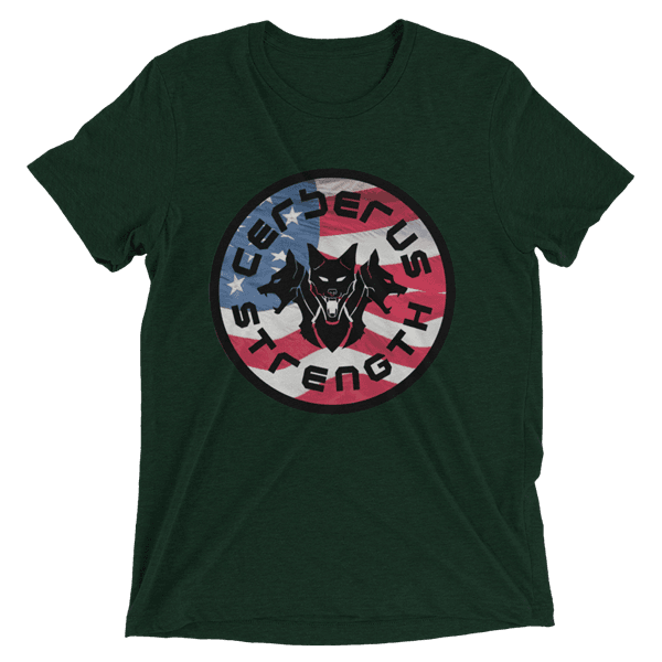 CERBERUS Strength USA - Men's USA T - Military & First Responder Discounts | GOVX