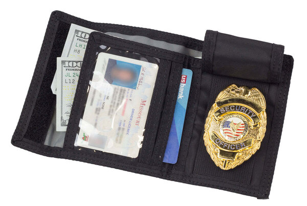 Elite Survival Systems - Tri-Fold Badge Wallet - Military & First ...
