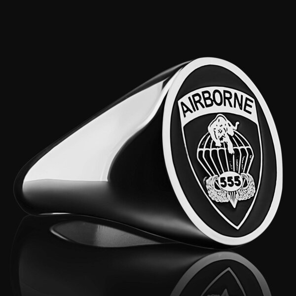 The Jewelry Republic - Triple Nickle Signet Ring - Military & First ...