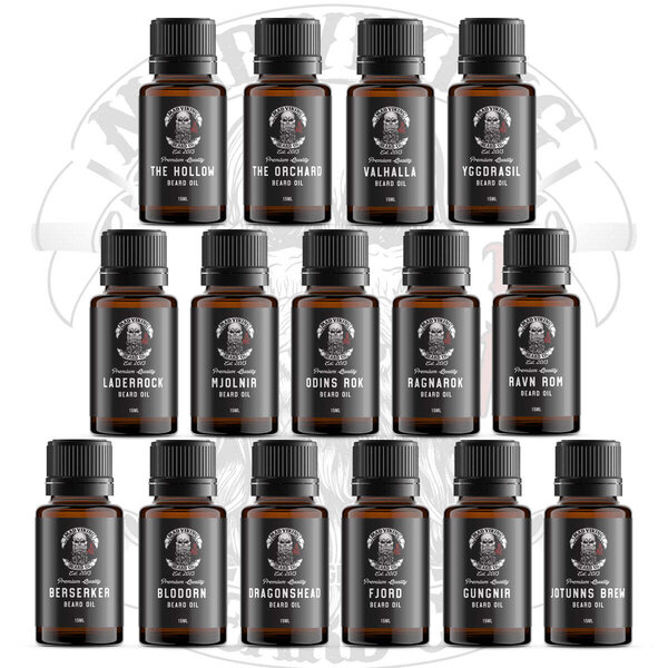 Mad Viking - MAD VIKING BEARD OIL SAMPLE KIT - Military & First ...