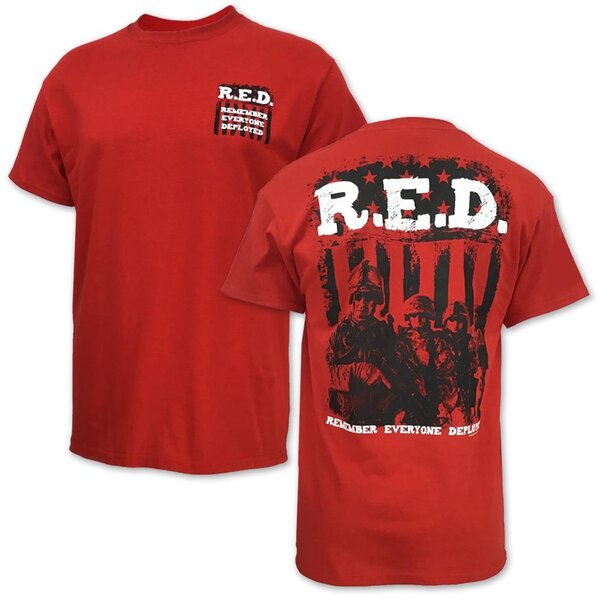 Marines Gear - R.E.D. Friday Soldier T-Shirt (Red) - Military & First ...