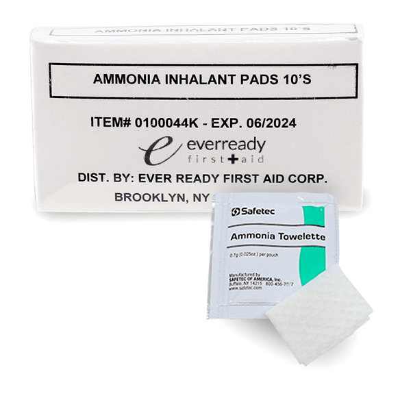 MediTac Kits - Ammonia Inhalant Pad - 10/pack - Military & First Responder Discounts | GOVX