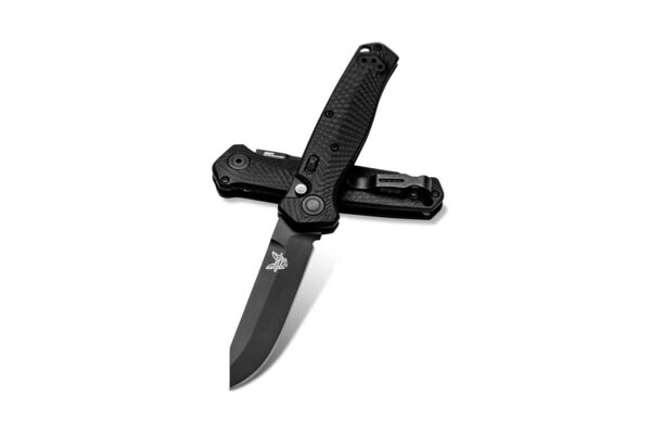 Benchmade - 8551BK Mediator Push Button Auto Knife - Military & Gov't ... Benchmade - 8551BK Mediator Push Button Auto Knife - Military & Gov't ...