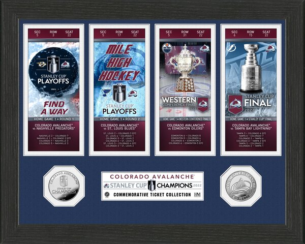 The Highland Mint - Colorado Avalanche 2022 Stanley Cup Champions ...