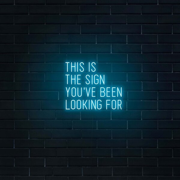 Nuwave Neon This Is The Sign Youve Been Looking For Neon Sign Military And First Responder