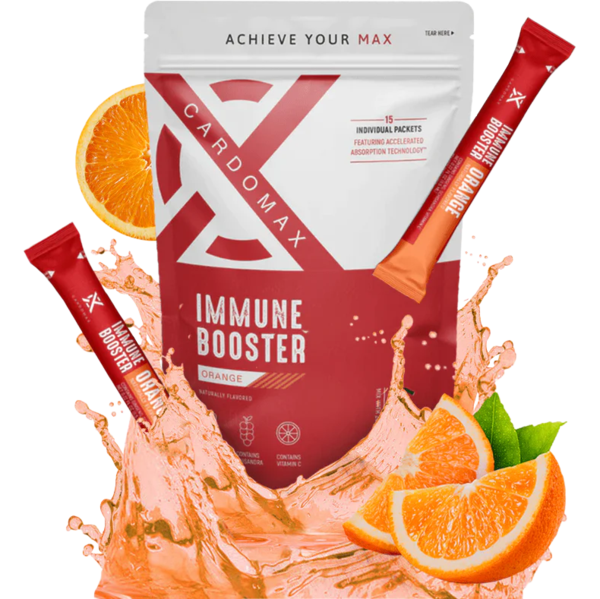 CardoMax - Immune Booster: Orange 15 count - Military & First Responder ...