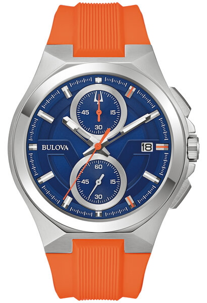 Bulova - Men's 46mm Marc Anthony Silicone Strap Watch - Discounts for ...