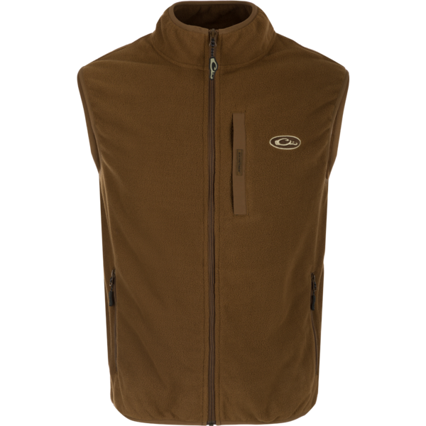 Drake Waterfowl - Camp Fleece Vest - Military & First Responder ...