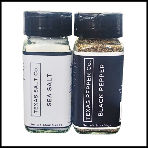 Texas Salt Co - Salt & Pepper Set - Military & First Responder ...