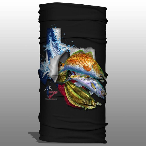 Coastal Performance Apparel - Coastal Texas Slam-Black Performance ...