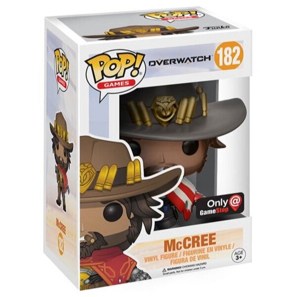 Inner Nerd - Overwatch #182 - McCree Pop! Vinyl Figure [GameStop ...
