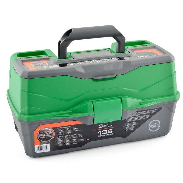 Calcutta Outdoors - Three Tray Tackle Box Kit - Military & First ...