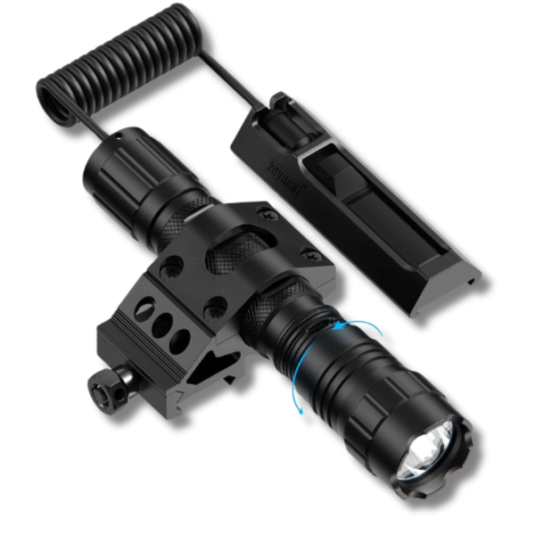 Kelten - 1500 Lumen LED Tactical Rifle Flashlight - Military & First ...