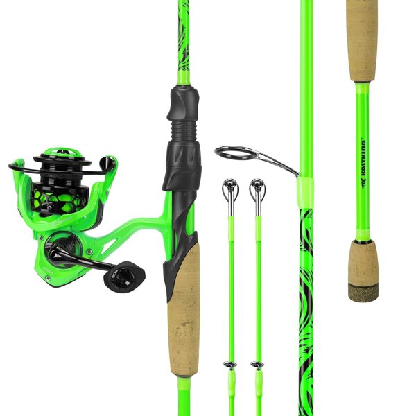 KastKing - KastKing Zephyr Dual-tip Spinning Fishing Rod and Reel Combo ...