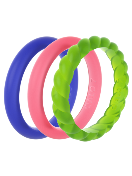 QALO - Women's Stained Glass Triple Stack - Military & First Responder ...