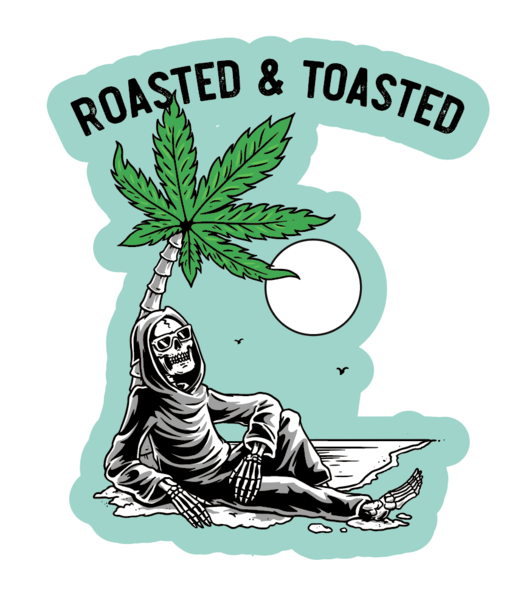 Last Call Co. - Roasted & Toasted Sticker - Military & First Responder ...