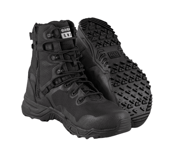 Original SWAT - Men's Alpha Fury 8" Side Zip Safety Boots - Discounts ...