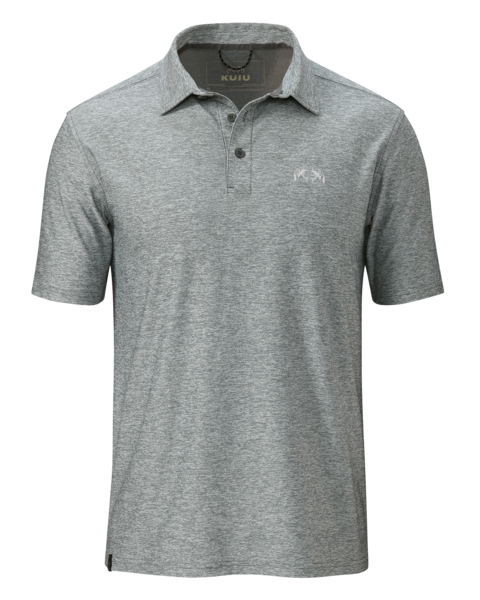 KUIU - KUIU Performance Polo | Heather Storm - Military & First ...