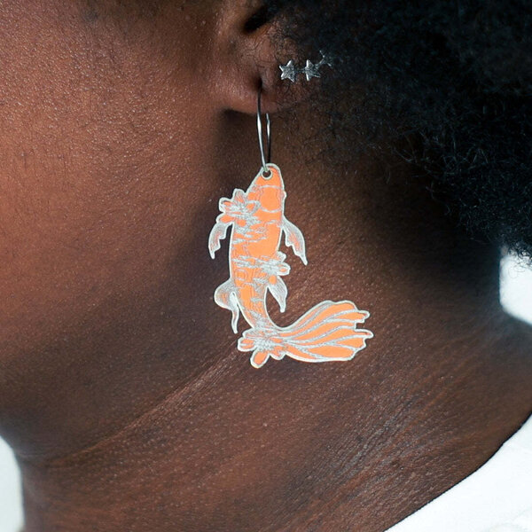 Happy Goods Unlimited - Koi Fish Hoop - Military & First Responder ...