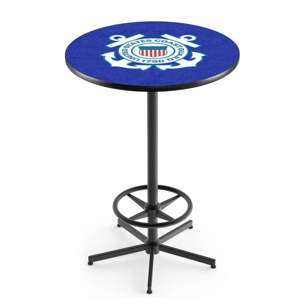 Coast Guard Gear - Coast Guard Seal Pub Table with Foot Rest ...