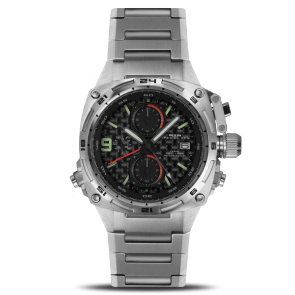 MTM - Cobra 35 Silver Watch - Military & Gov't Discounts | GOVX