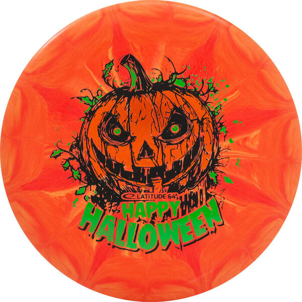 Dynamic Discs - Zero Medium Burst Pure Pumpkin Triple Stamp - Military ...