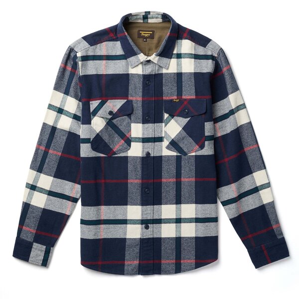 Seager Co. - Calico Flannel Navy Big Plaid - Military & First Responder ...
