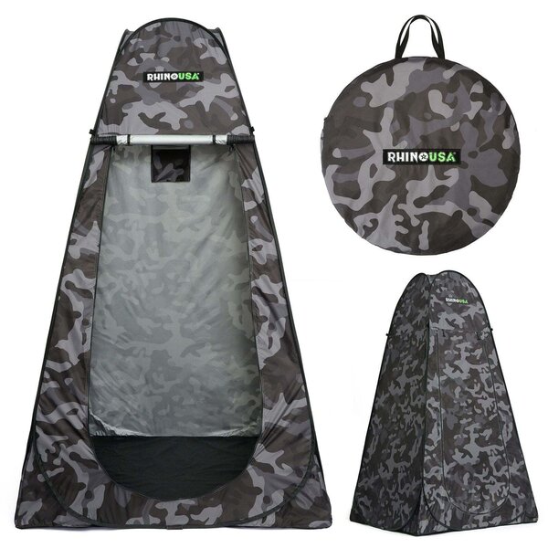 Rhino USA - Outdoor Pop-Up Privacy Tent - Military & First Responder ...