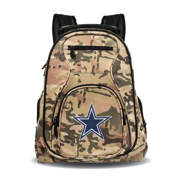 Mojo Licensing - Dallas Cowboys 19" Premium Laptop Backpack - Military ...