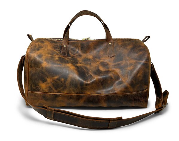 Jack Foster - Jack Foster Weekender | Gallun Leathers Cognac Teton Stag ...