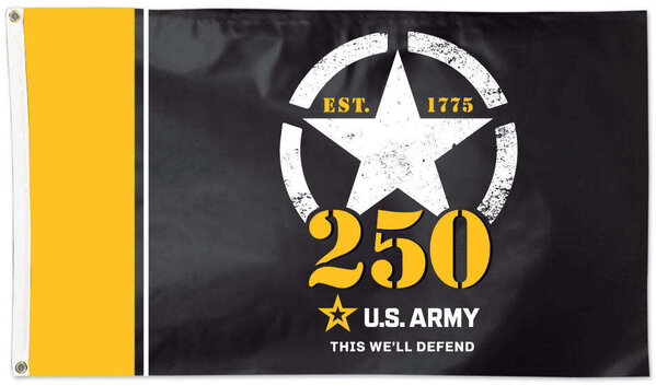 Service First Products - 3x5 US Army 250 Anniversary Deluxe Flag ...