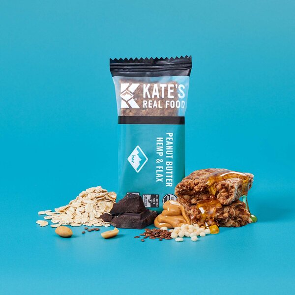 Kate's Real Food - Peanut Butter Hemp & Flax Bars - Military & First ...