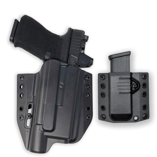 Bravo Concealment - BCA OWB Combo for Glock 17 Gen 5 Surefire X300 ...