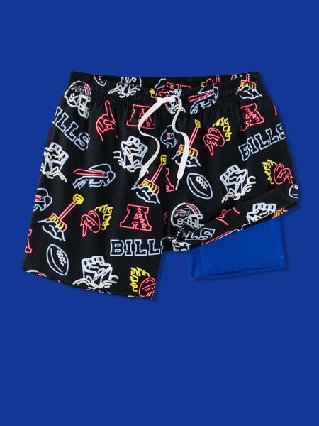 Chubbies - The Neon Bills 5.5" (NFL Classic Lined Swim Trunks ...