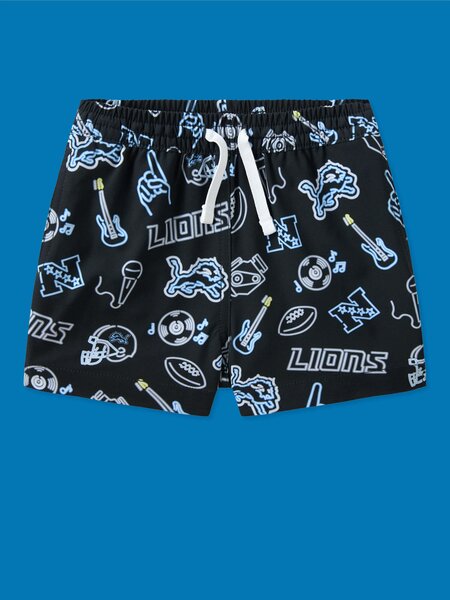 Chubbies Shorts - The Neon Lions (NFL Toddler Swim Trunk) - Military ...