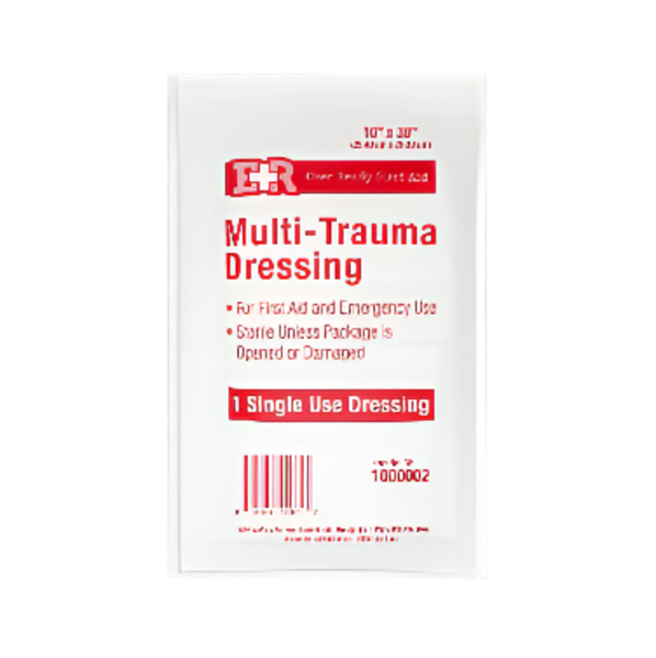 MediTac Kits - Ever Ready First Aid Multi-Trauma Dressing 10"x30 ...