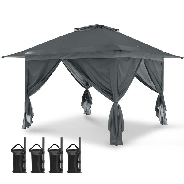 Eagle Peak - 13x13 Pop Up Gazebo with 4 Wall Panels - Military & First ...