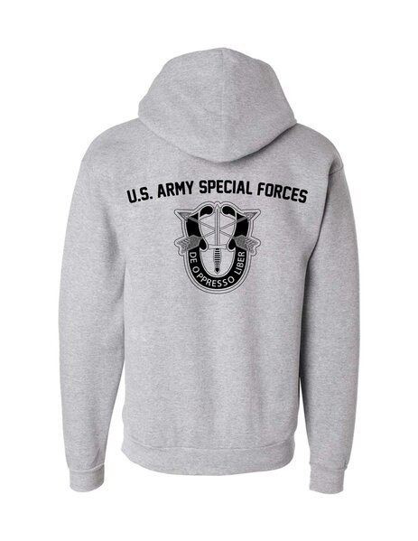 Oak and Liberty - Special Forces Hoodie (Gray) - Military & First ...