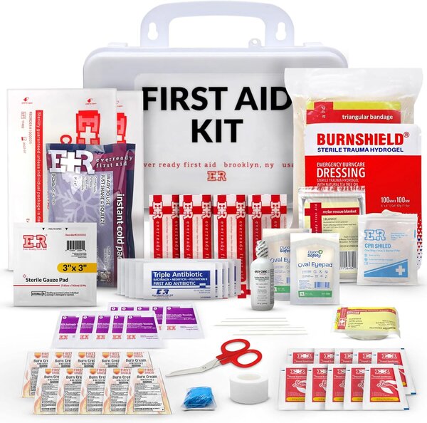 MediTac Kits - 10 Person First Aid Kit - OSHA and ANSI Class A ...